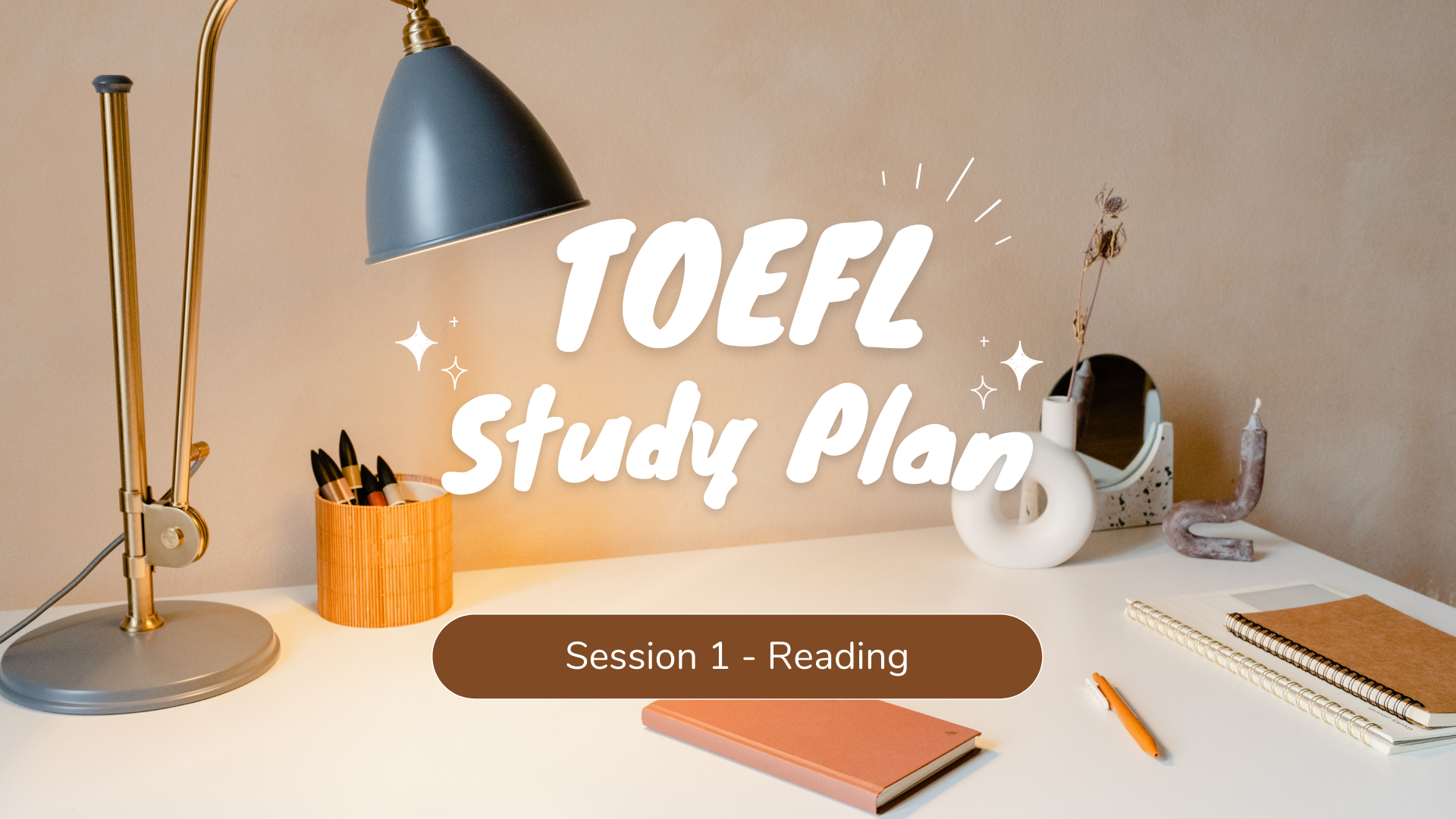 TOEFL Study Plan - Reading Session 1 - GregMat