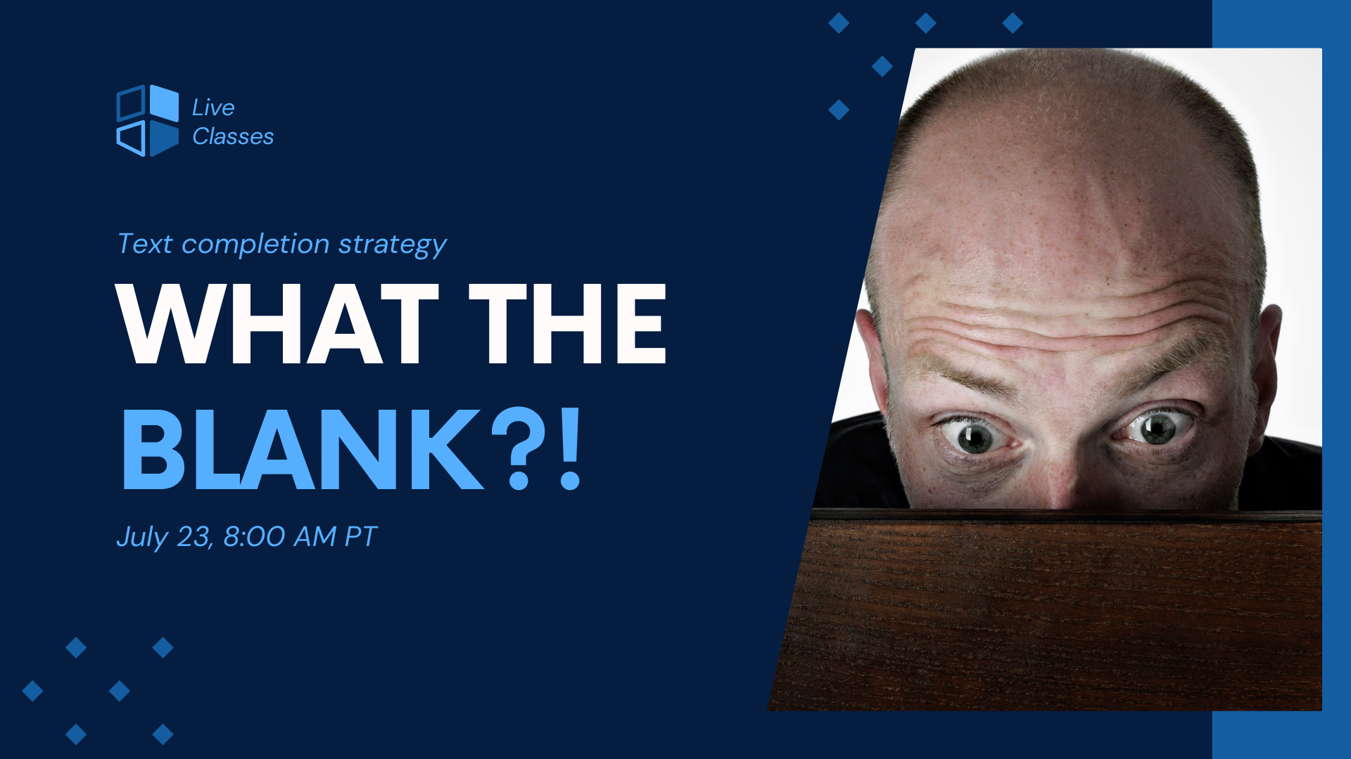 Text Completion Strategy - What is the blank doing? - GregMat