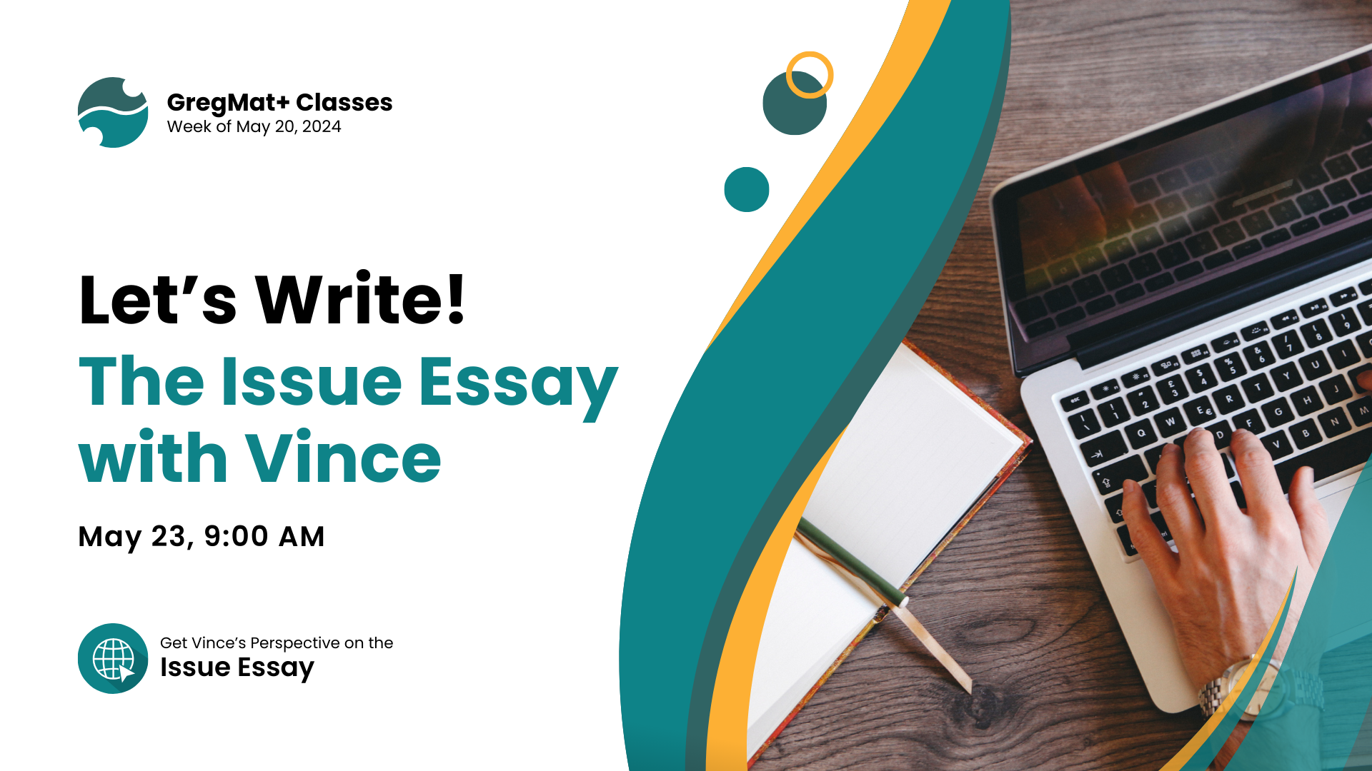 Let's Write a GRE Issue Essay with Vince - GregMat