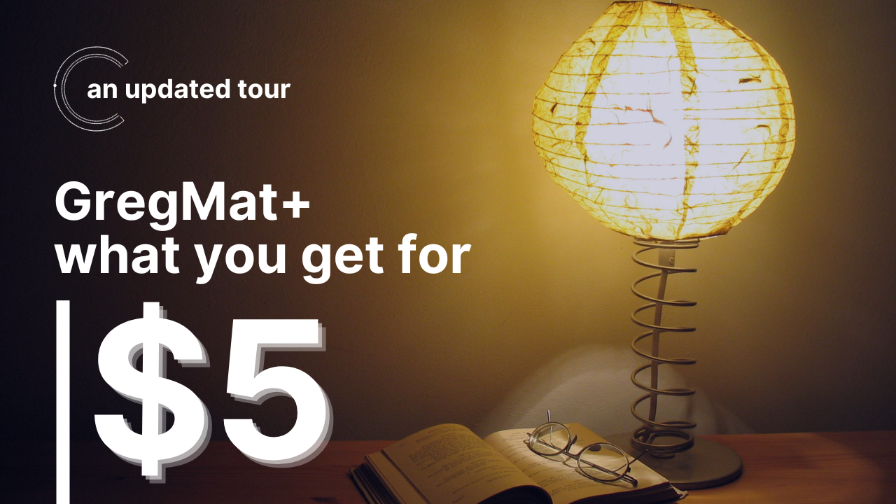 Using GregMat+ Resources Efficiently and Effectively - GregMat